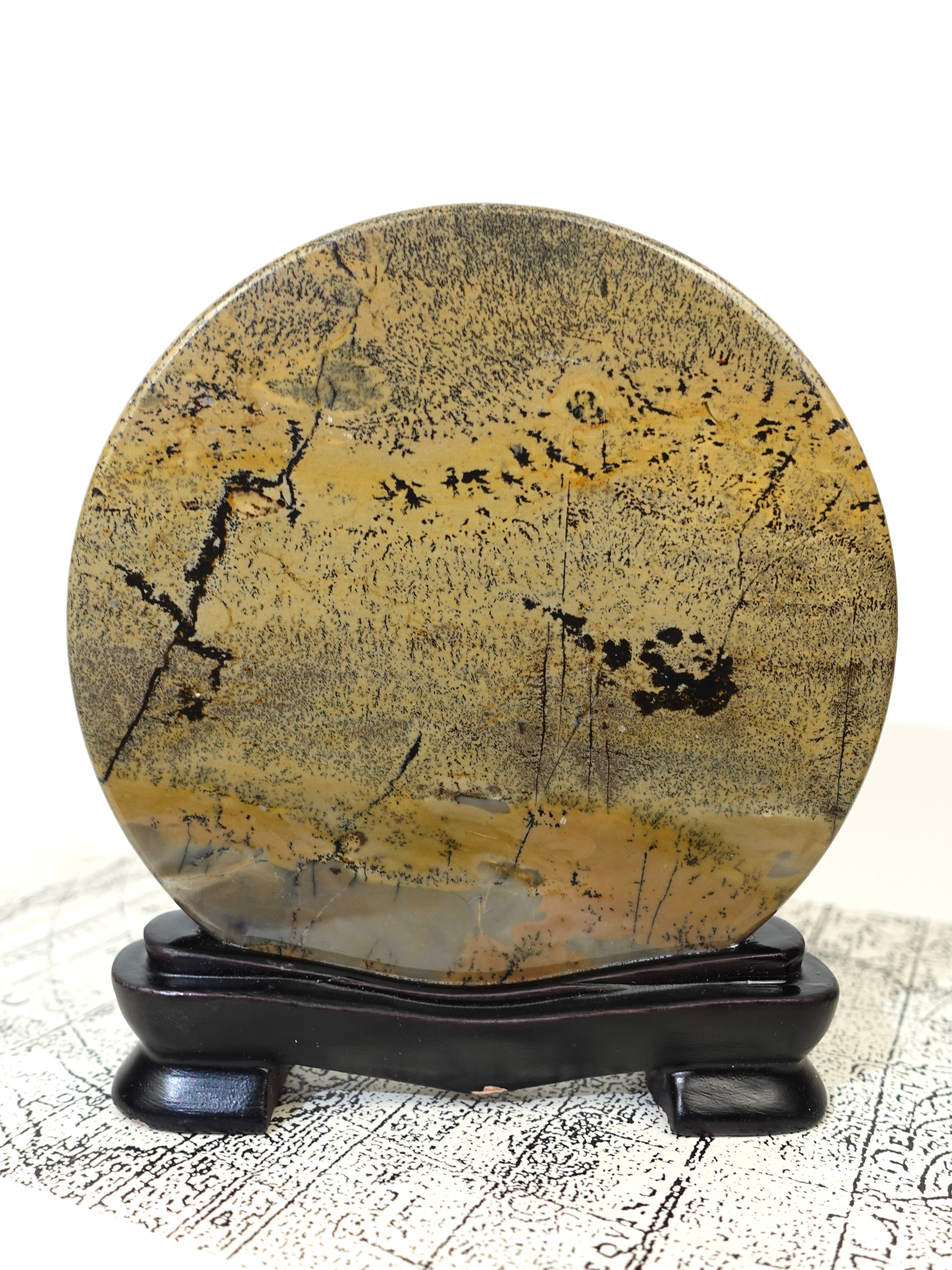 Picture Jasper Slab on Stand – Beyond The Mood Boutique